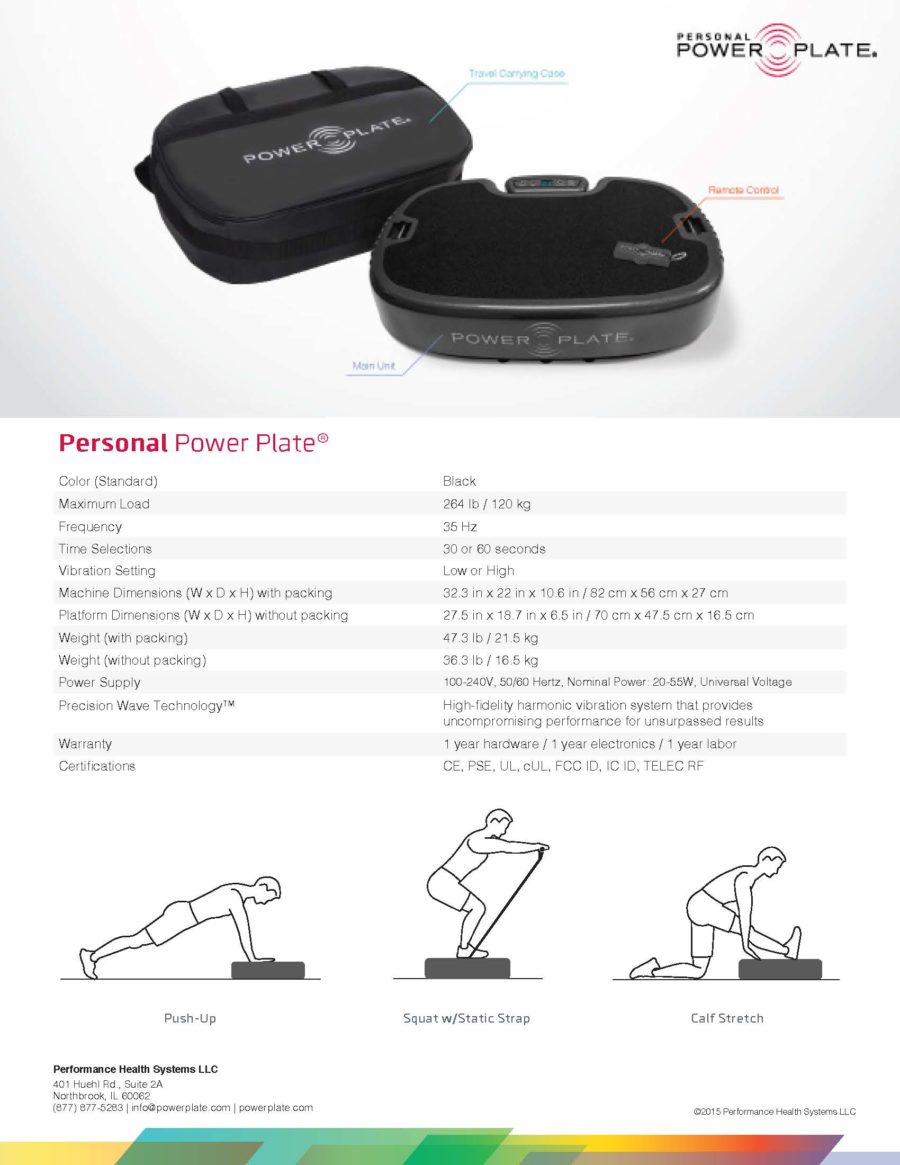 NAPRAVE ZA DOMAČO UPORABO | Power plate Slovenija